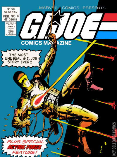G.I. Joe Comics Magazine #8 Published February 1988 | K