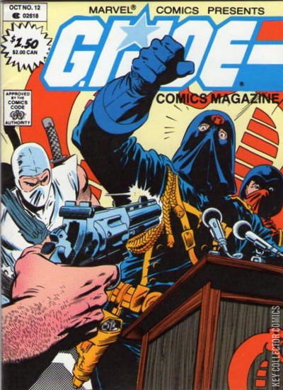 G.I. Joe Comics Magazine #12 Published October 1988 | K