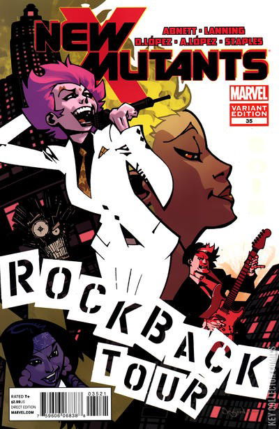 New Mutants #35 Variant Published December 2011 | Key