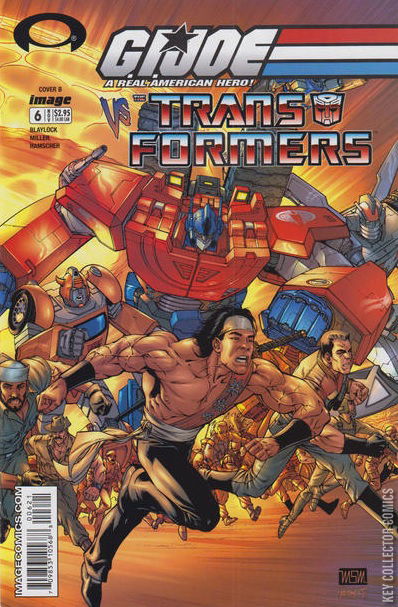 G.I. Joe vs. Transformers #6 Variant Published January