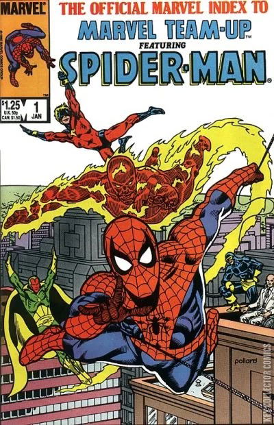 Official Marvel Index to Marvel Team-Up by Marvel | Key Collector Comics
