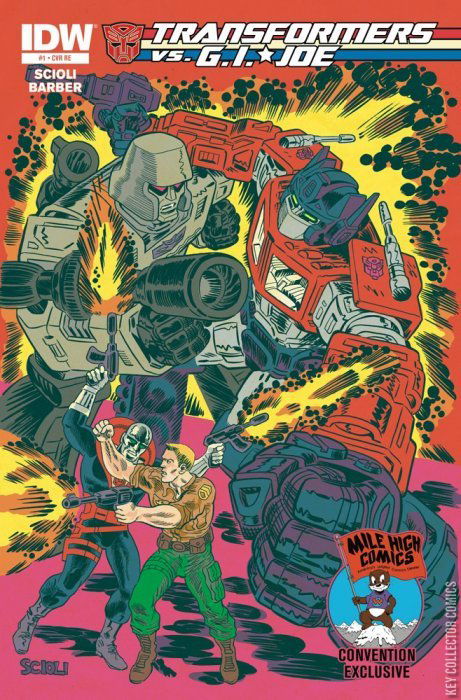 Transformers vs. G.I. Joe #1 Exclusive Published July