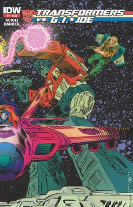Transformers vs. G.I. Joe #1 Variant Published July 20