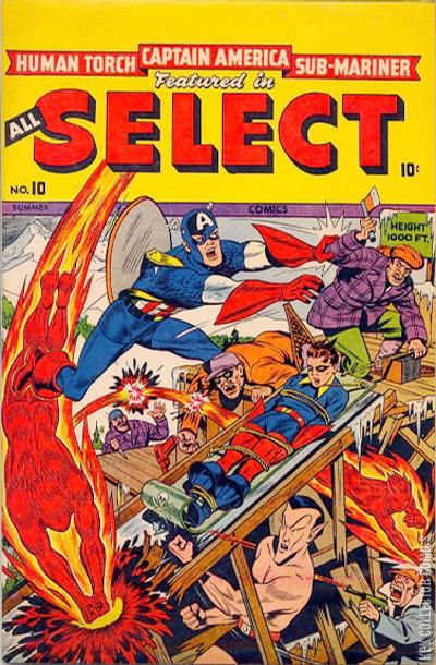 All Select Comics #10 Published June 1946 | Key Collect