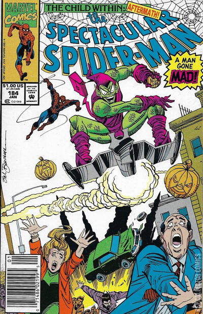 Peter Parker: The Spectacular Spider-man #184 Newsstand Pub