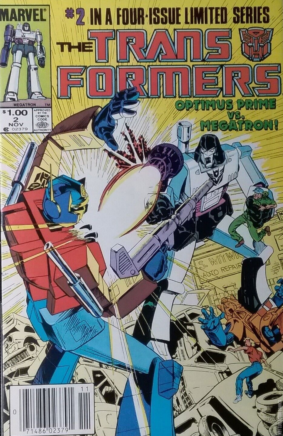 Transformers, The #2 Canadian Published November 1984