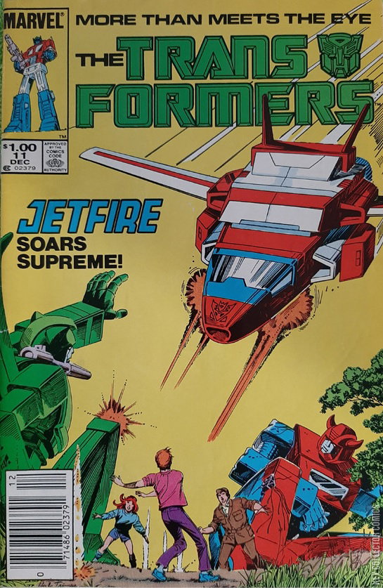 Transformers, The #11 Published December 1985 | Key Co