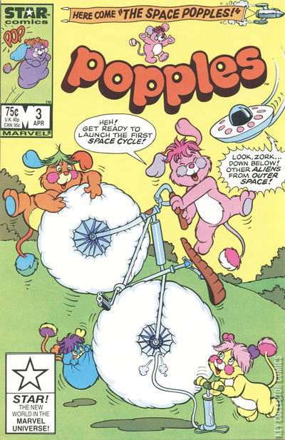 Popples #3 Published November 1987 | Key Collector Comics