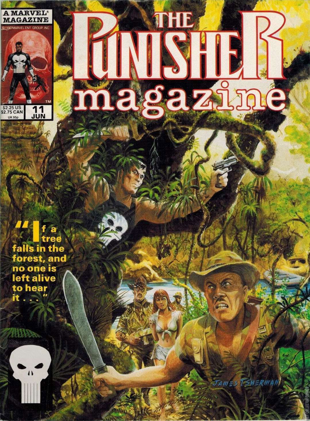 Punisher Magazine, The #11 Published June 1990 | Key Co