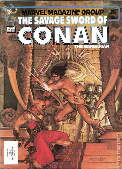 Savage Sword of Conan #88 Published May 1983 | Key Coll