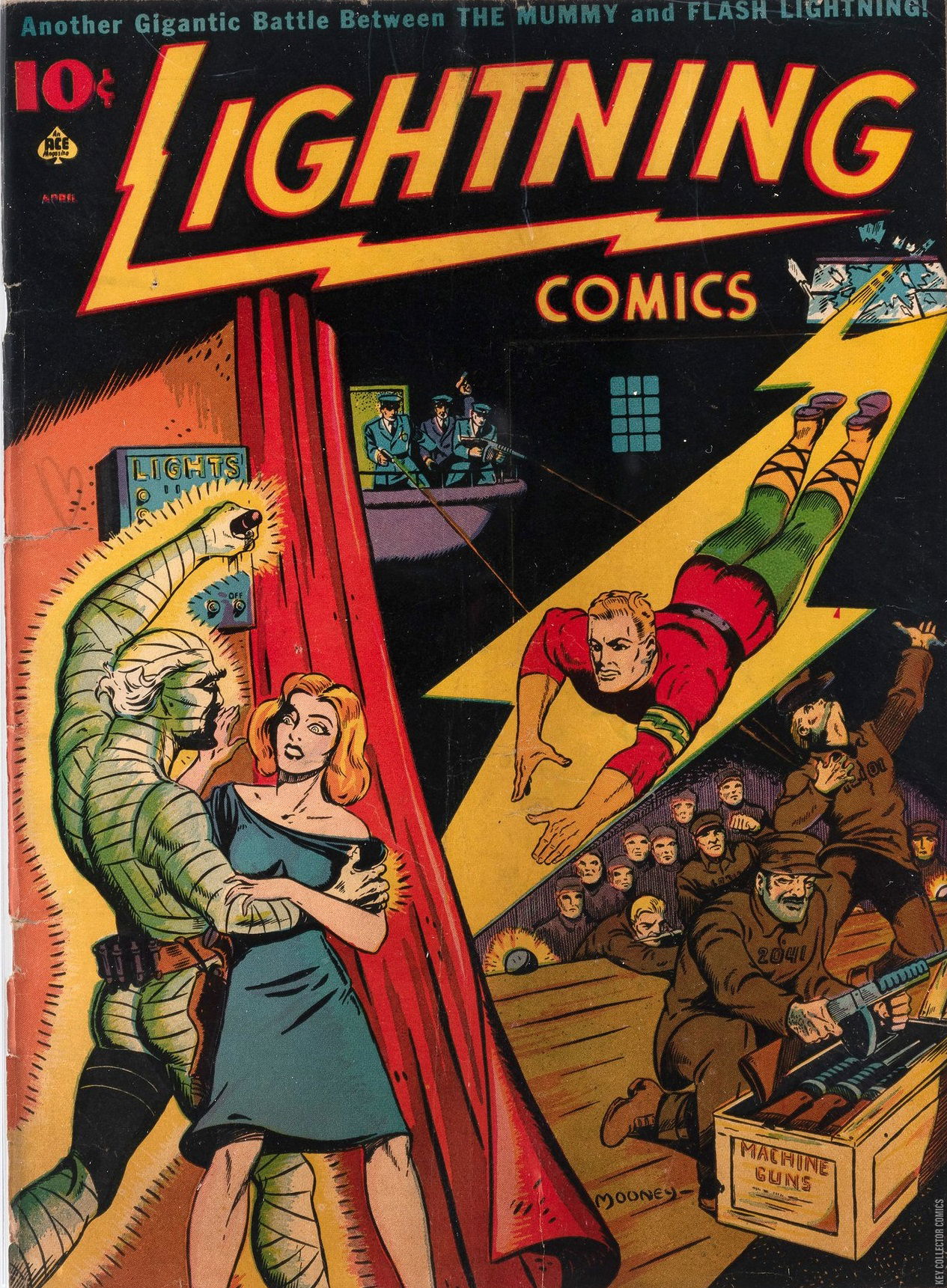 Lightning Comics #6 Published April 1941 | Key Collecto