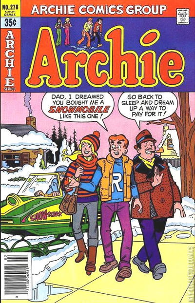 Archie Comics #278 Published March 1979 | Key Collector
