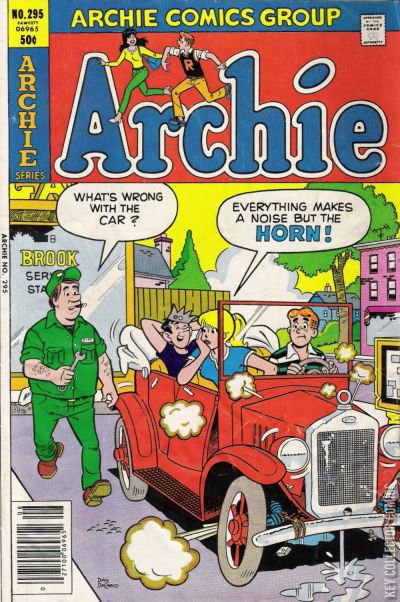 Archie Comics #295 Published August 1980 | Key Collecto
