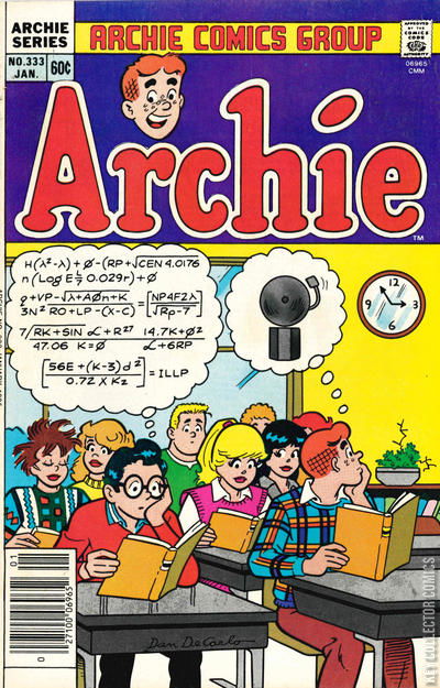 Archie Comics #333 Published January 1985 | Key Collect