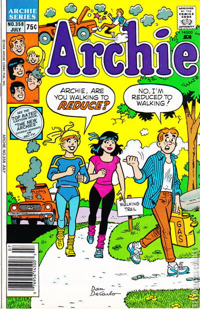 Archie Comics #358 Published July 1988 | Key Collector