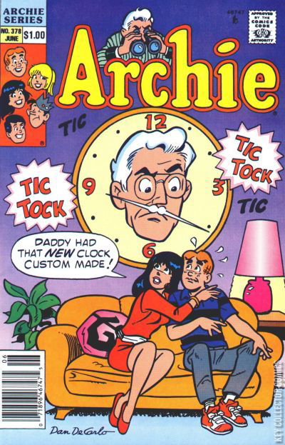 Archie Comics #378 Published June 1990 | Key Collector