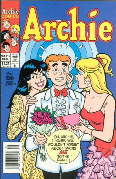 Archie Comics #418 Published December 1993 | Key Collec