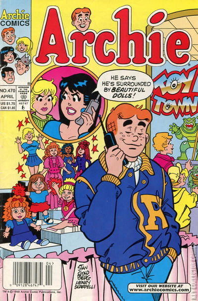 Archie Comics #470 Published April 1998 | Key Collector
