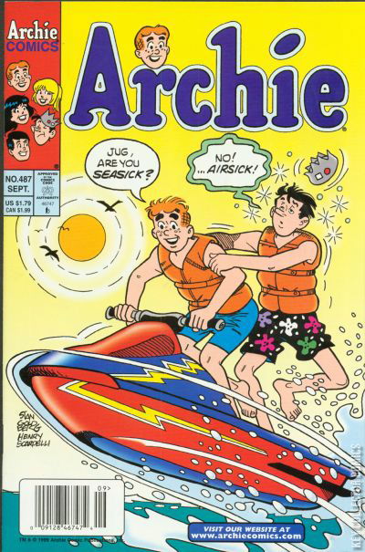 Archie Comics #487 Published September 1999 | Key Colle