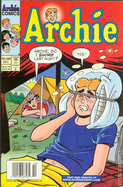 Archie Comics #488 Published October 1999 | Key Collect