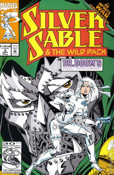 Silver Sable and the Wild Pack #4 Published September 1