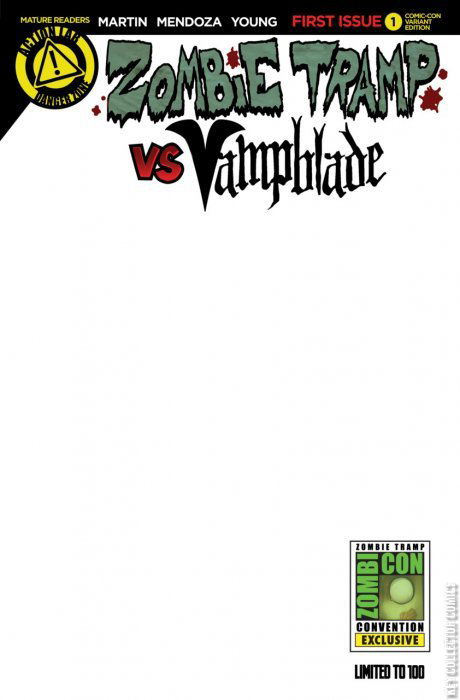 Zombie Tramp vs. Vampblade #1 Blank Published May 2015