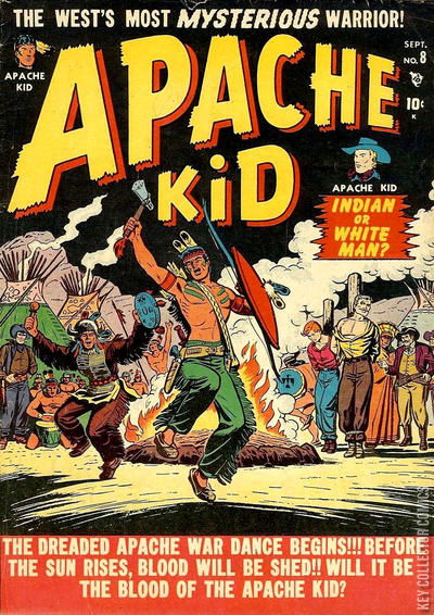Apache Kid #8 Published September 1951 | Key Collector
