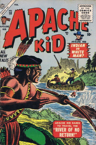 Apache Kid #18 Published February 1956 | Key Collector