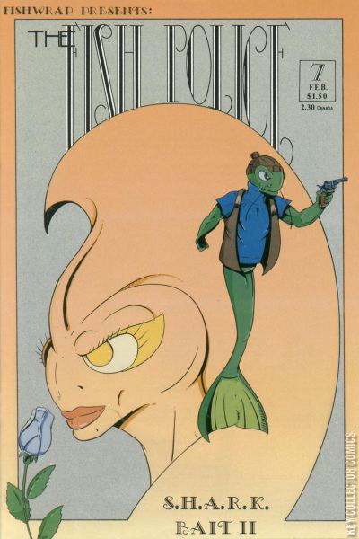 Fish Police #7 Published February 1987 | Key Collector