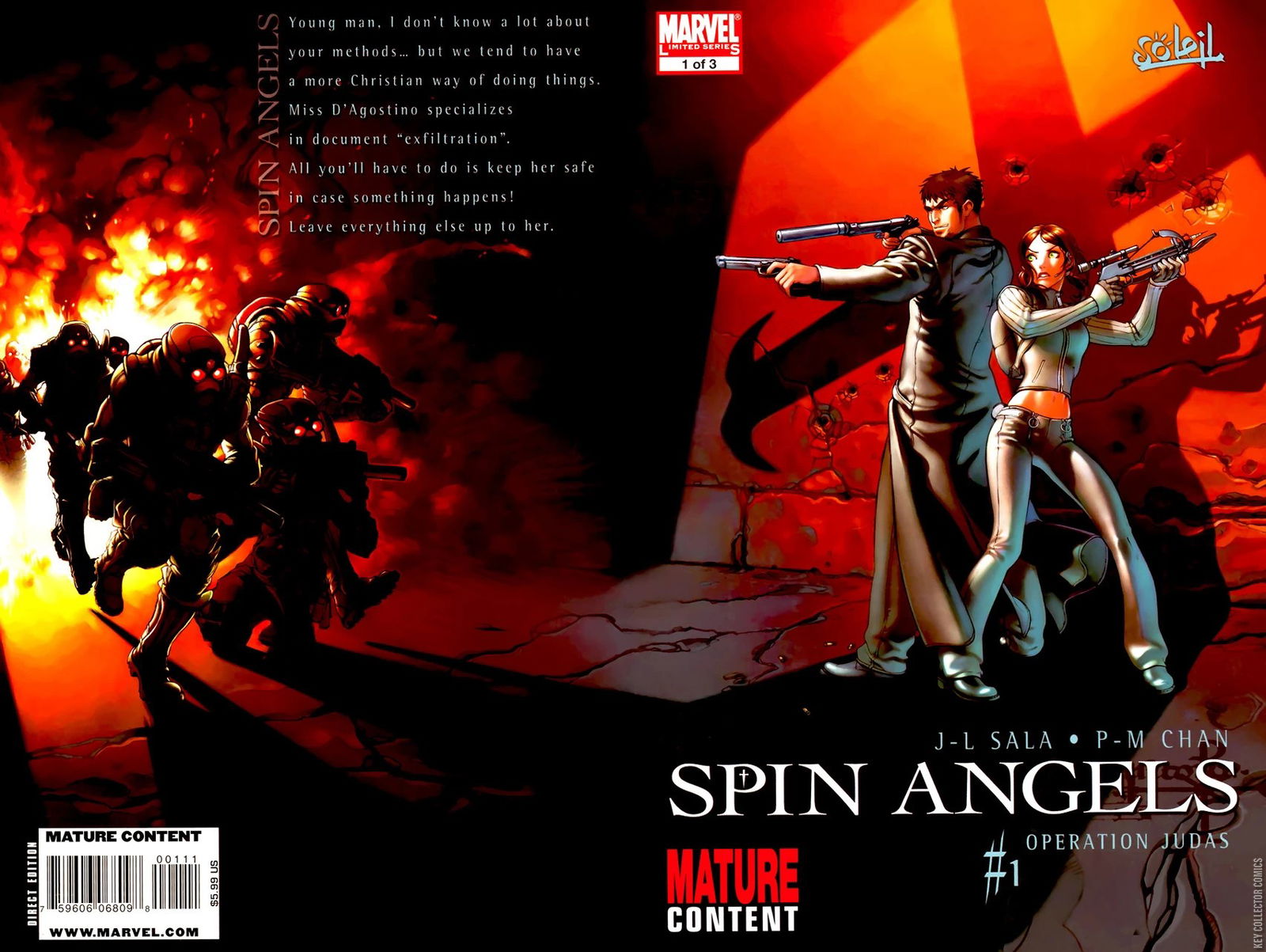 Spin Angels by Marvel | Key Collector Comics