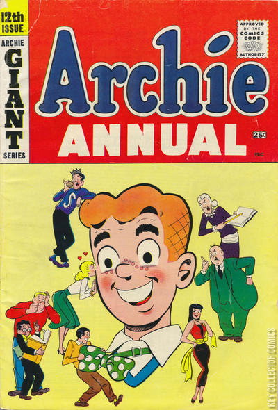 Archie Annual #12 Published March 1960 | Key Collector