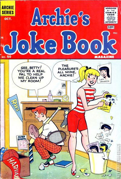 Archie's Joke Book Magazine #50 Published October 1960