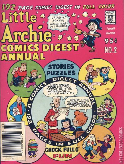 Little Archie Comics Digest #2 Published October 1979