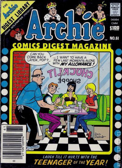 Archie Comics Digest #61 Published August 1983 | Key Co