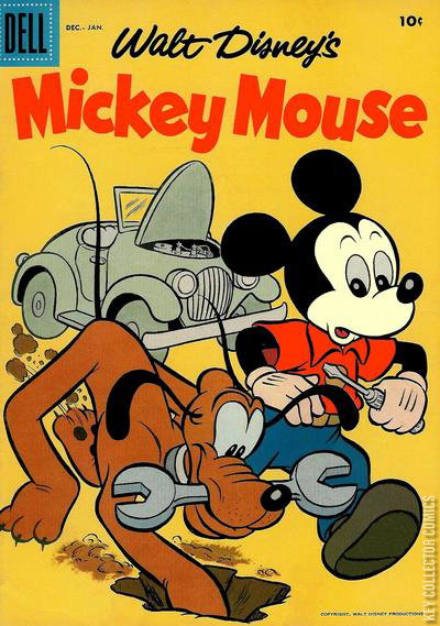 Walt Disney's Mickey Mouse #57 Published January 1952