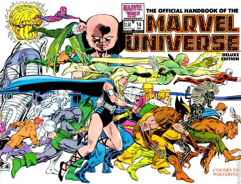 The Official Handbook of the Marvel Universe - Deluxe Editio