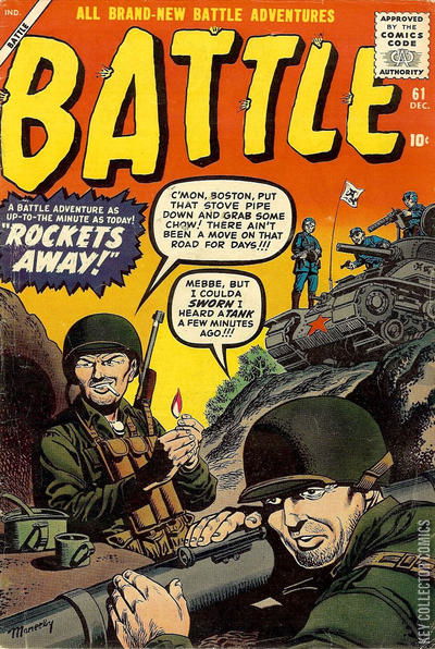 Battle #61 Published December 1958 | Key Collector Comics