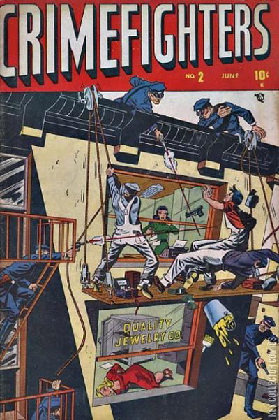 Crimefighters #2 Published June 1948 | Key Collector Comics