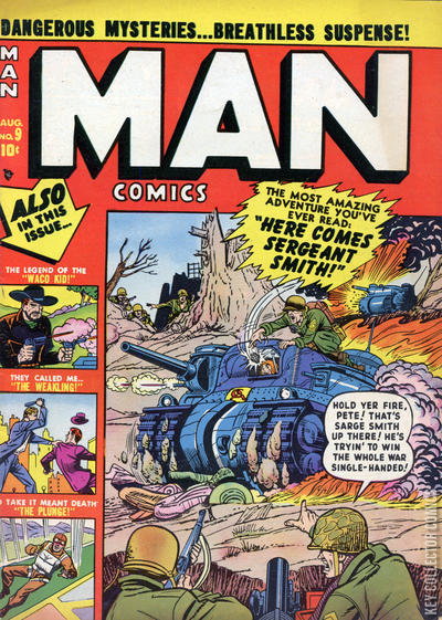 Man Comics #9 Published August 1951 | Key Collector Comics