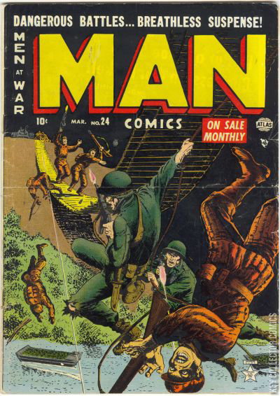 Man Comics #24 Published March 1953 | Key Collector Comics