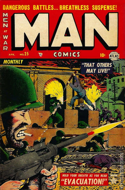Man Comics #25 Published April 1953 | Key Collector Comics