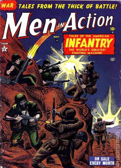Men in Action #2 Published May 1952 | Key Collector Comics