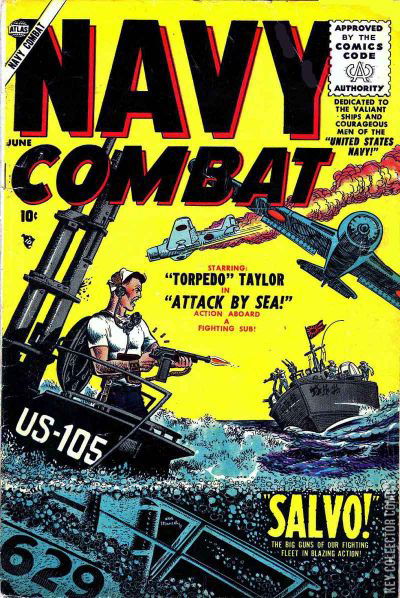 Navy Combat #1 Published June 1955 | Key Collector Comics