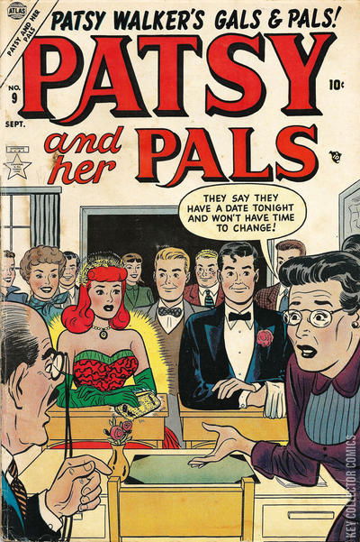 Patsy and Her Pals #9 Published September 1954 | Key Co