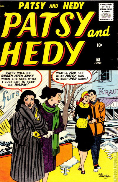Patsy and Hedy #58 Published June 1958 | Key Collector