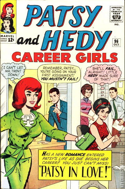 Patsy and Hedy #96 Published October 1964 | Key Collect