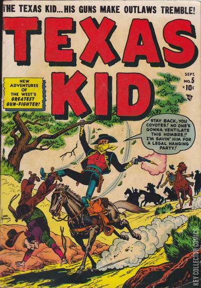 Texas Kid #5 Published September 1951 | Key Collector Comics