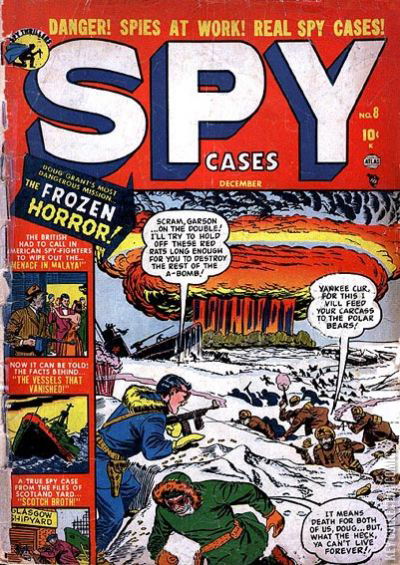 Spy Cases #8 Published December 1951 | Key Collector Comics
