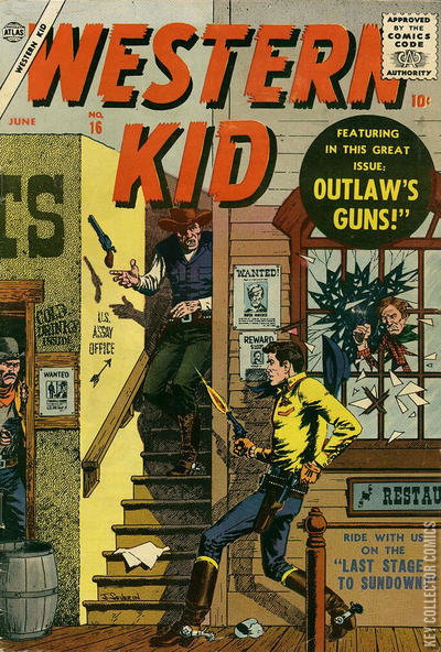 Western Kid #16 Published June 1957 | Key Collector Comics