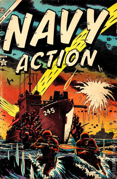 Navy Action #2 Published October 1954 | Key Collector Comics